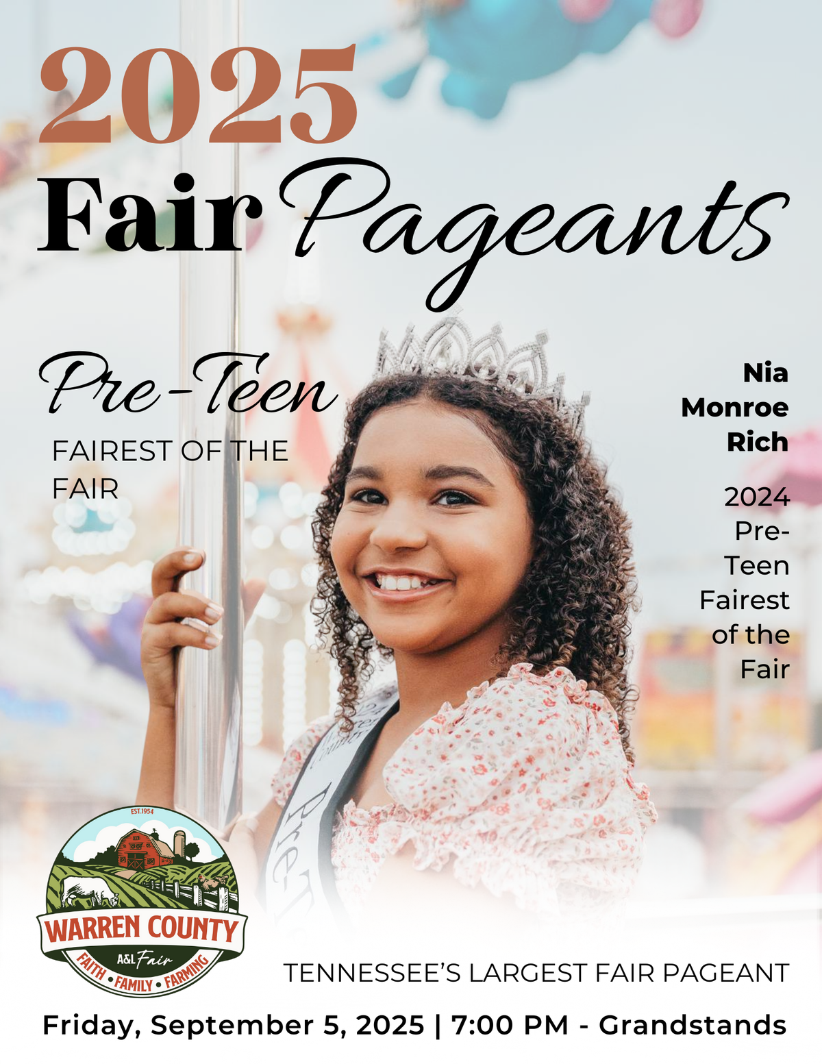 Warren County A&L Fair – Pre-Teen Fairest of the Fair Program (Digital ...