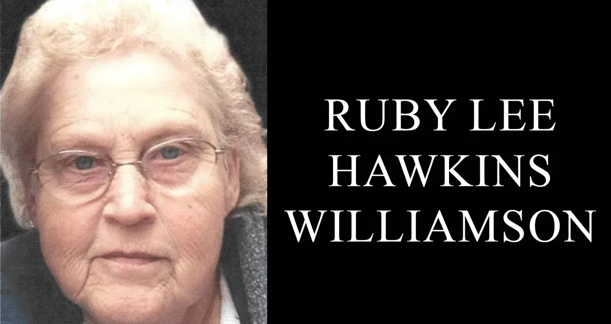 Ruby Lee Hawkins Williamson, 81