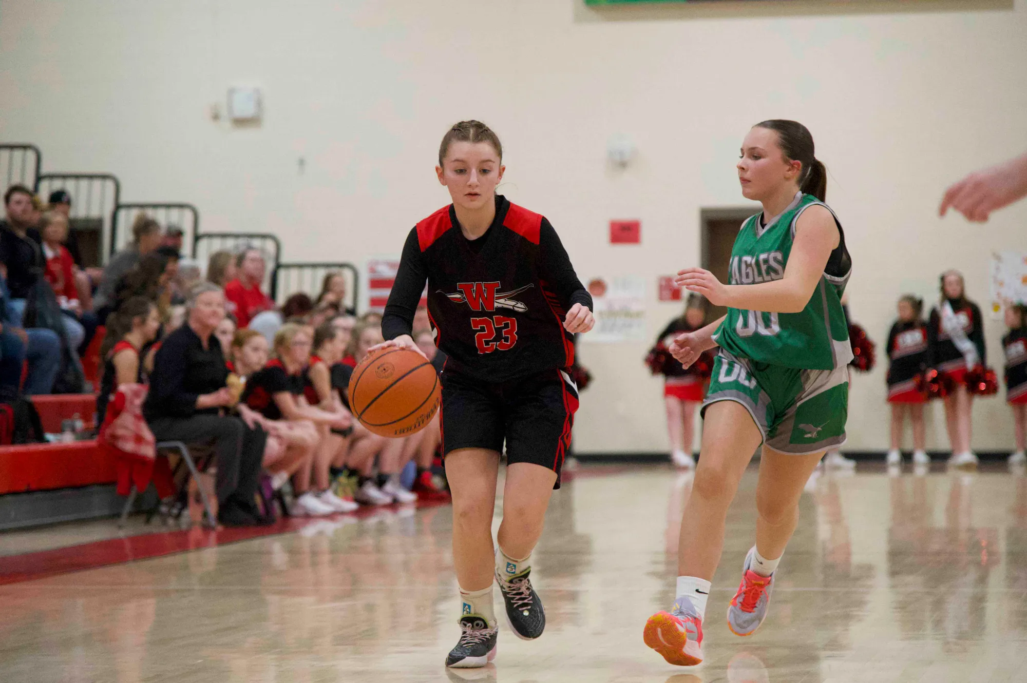 Lady Warriors roll to 10-0 regular season finish